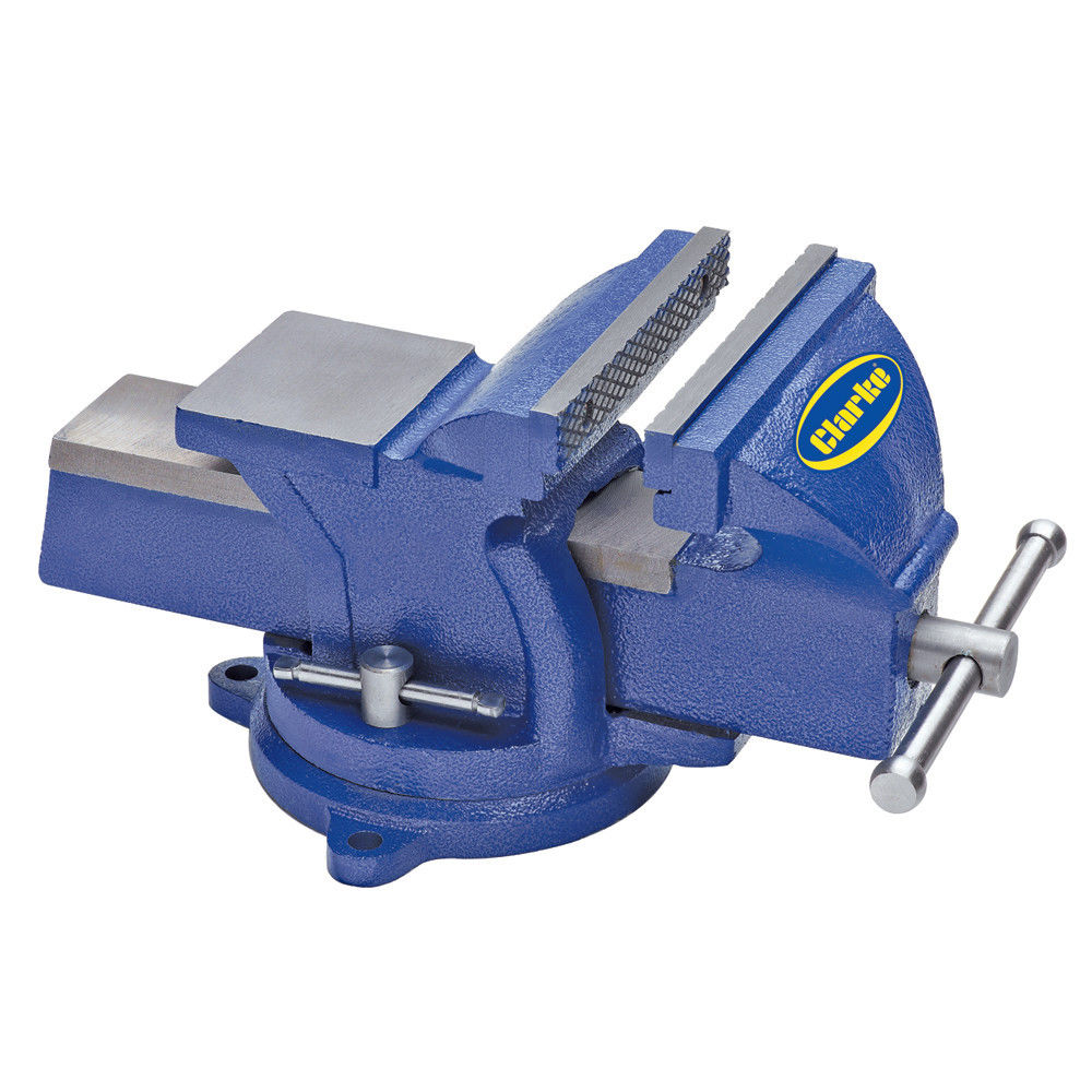 Clarke CVR125BL Swivel Base Bench Vice - Clarke Distributors