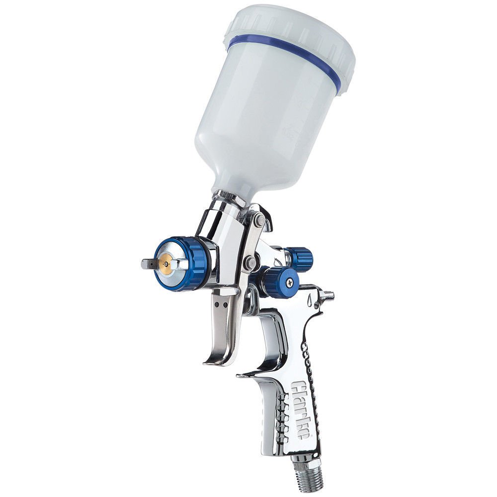 Clarke AP8GFM Professional Gravity Fed LVMP Mini Spray Gun With 0.8mm ...